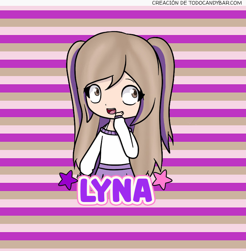 Lyna Kit imprimible - Todo Candy Bar